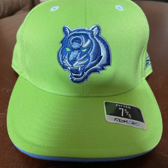 Reebok | Accessories | Neon Green And Blue Cincinnati Bengals Hat ...